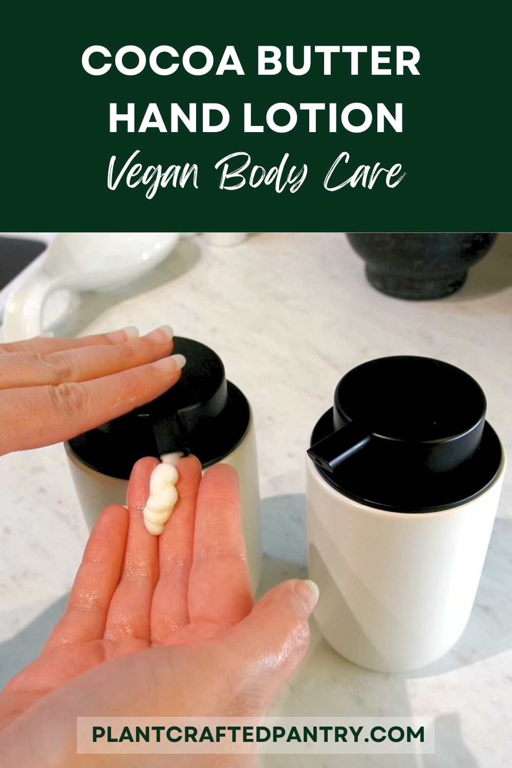 DIY Cocoa Butter Hand Lotion – Plantcrafted Pantry